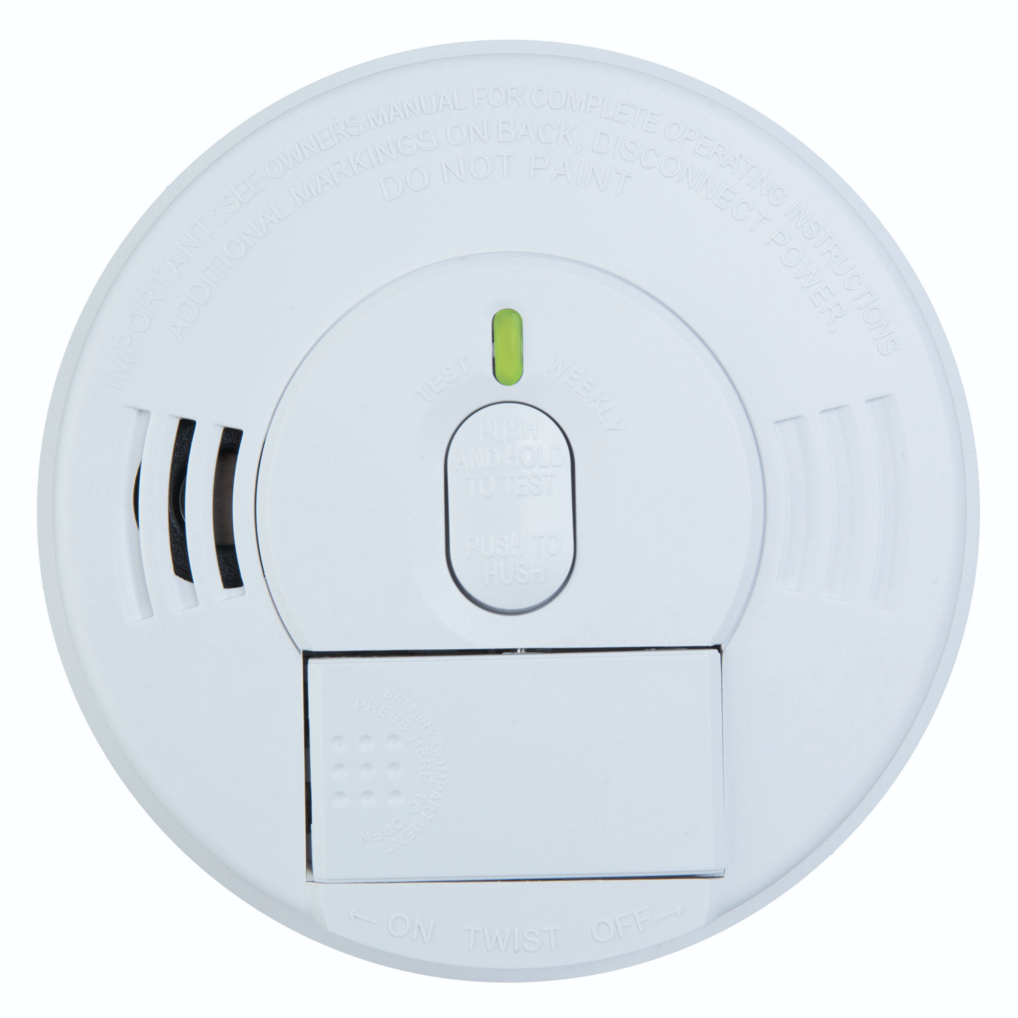 i12060 Hardwire w/ Smoke Alarm w/ Front Load Battery Backup | Shop Kidde