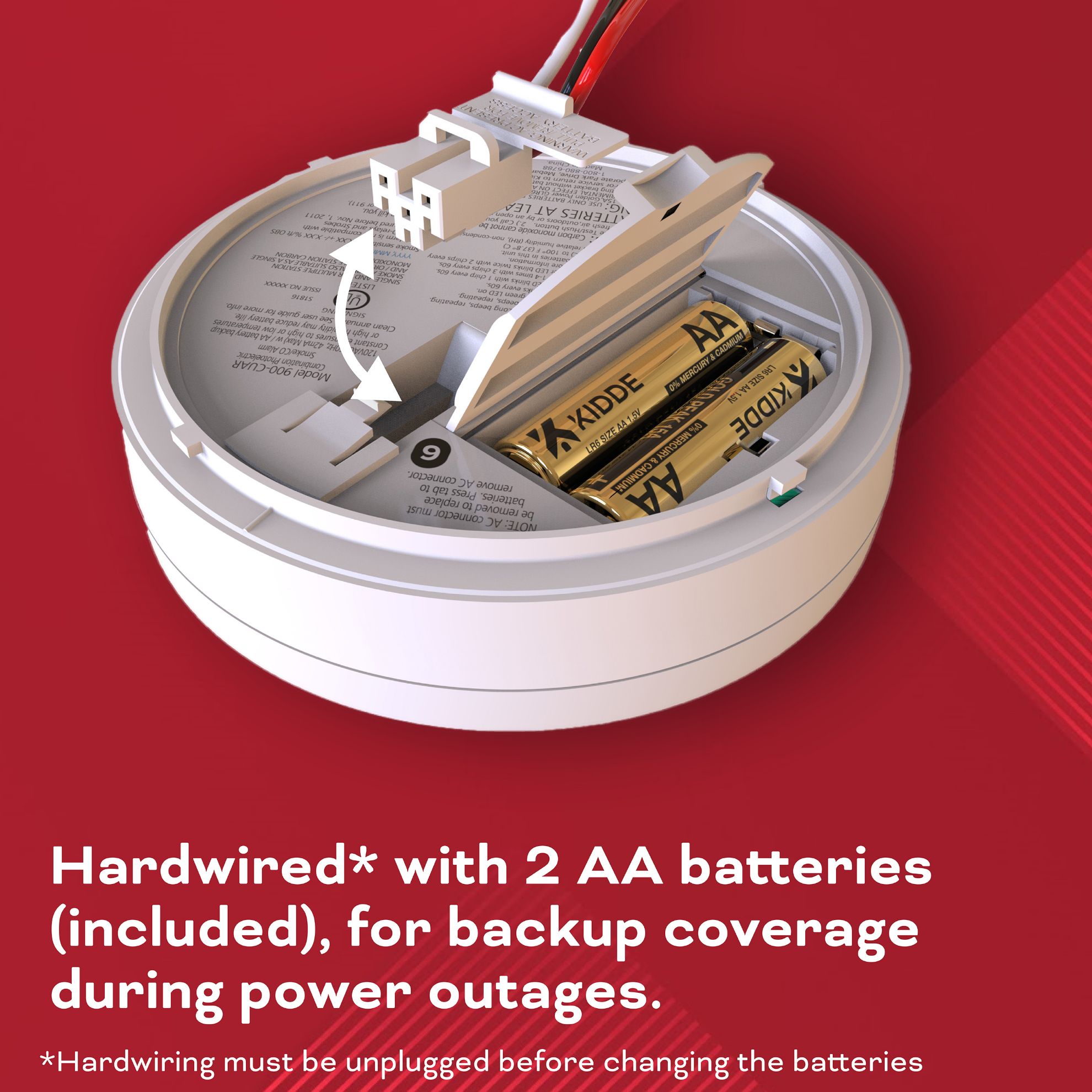 Hardwired Smoke & Carbon Monoxide Detector with Voice Alerts - 900-CUAR-V | Shop Kidde